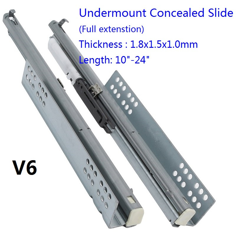 Export Full Extension Concealed Undermount Slide, Concealed Slide With ...